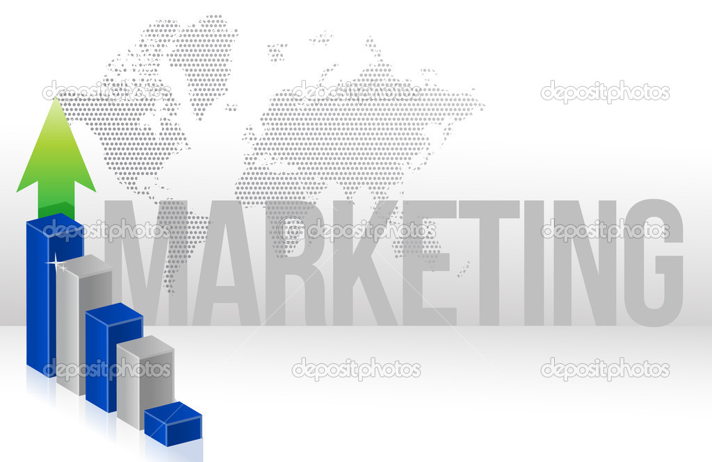 Marketing graph — Stock Photo © alexmillos #20329763