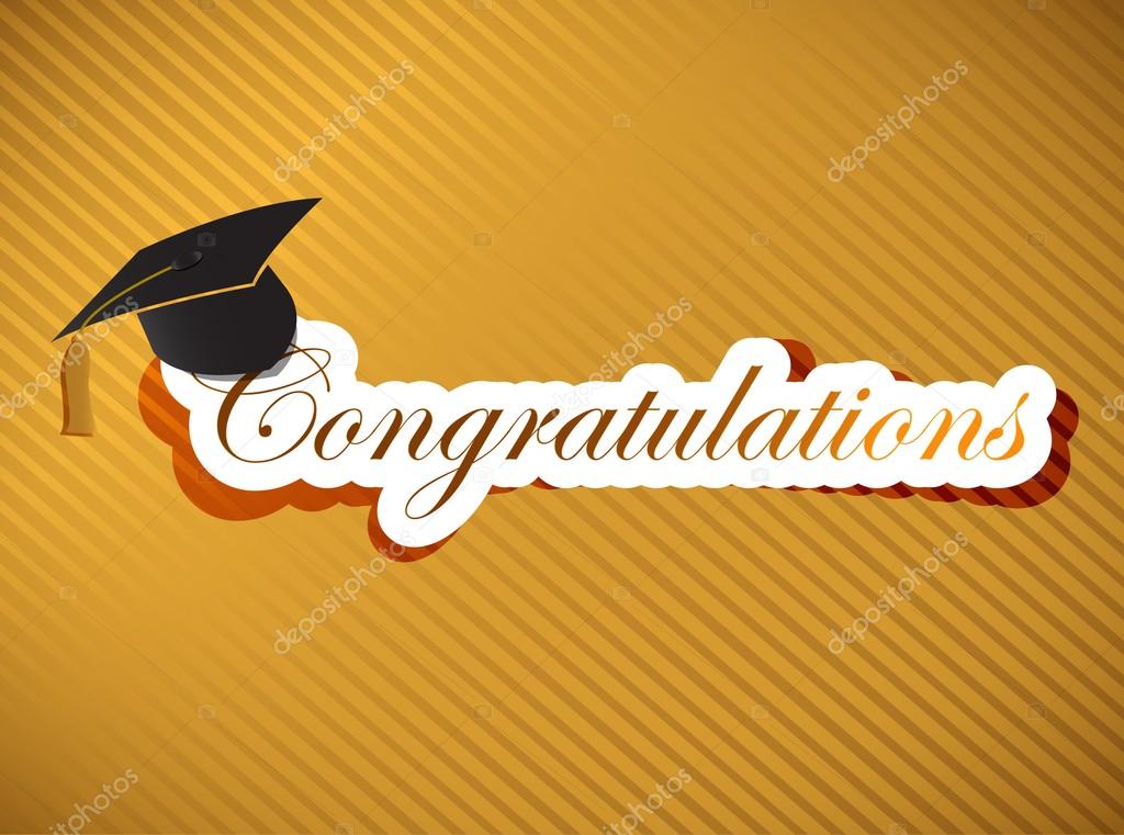 Graduation - Congratulations lettering Stock Photo by ©alexmillos 21650039