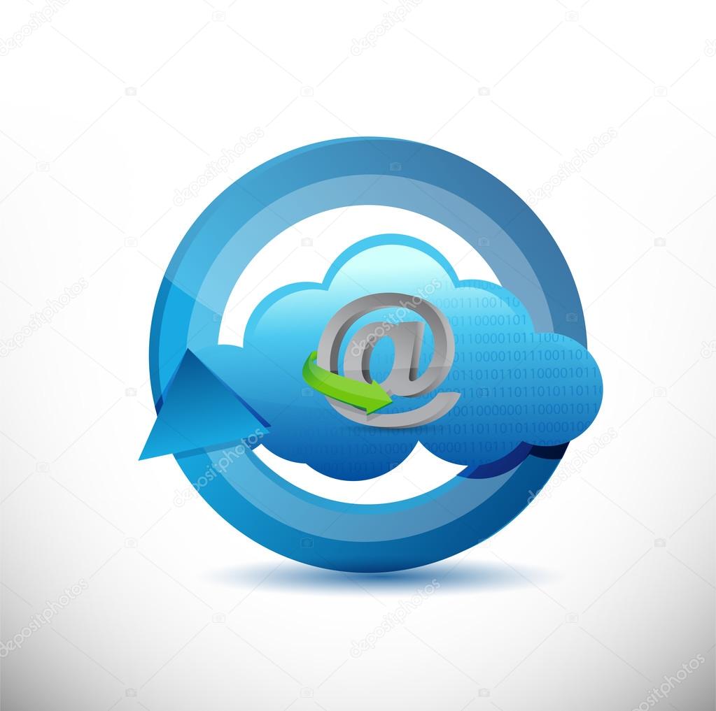 Cloud computing 360 design concept illustration — Stock Photo ...