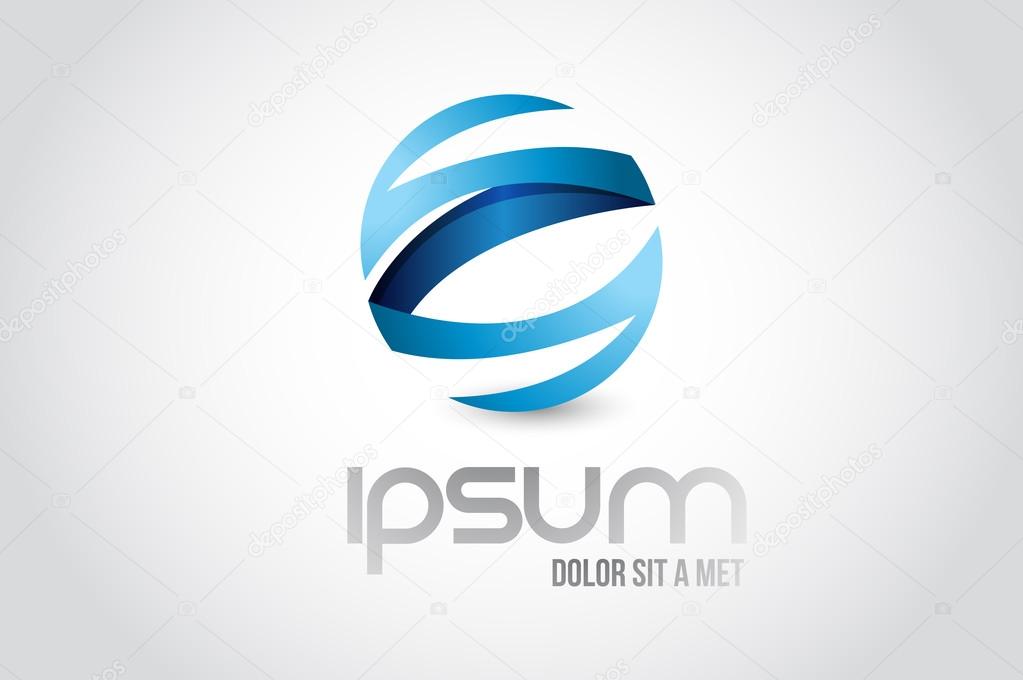 Sphere logo symbol illustration design — Stock Photo © alexmillos #26502237