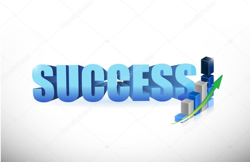 Success Business graph and chart Stock Photo by ©alexmillos 27957209