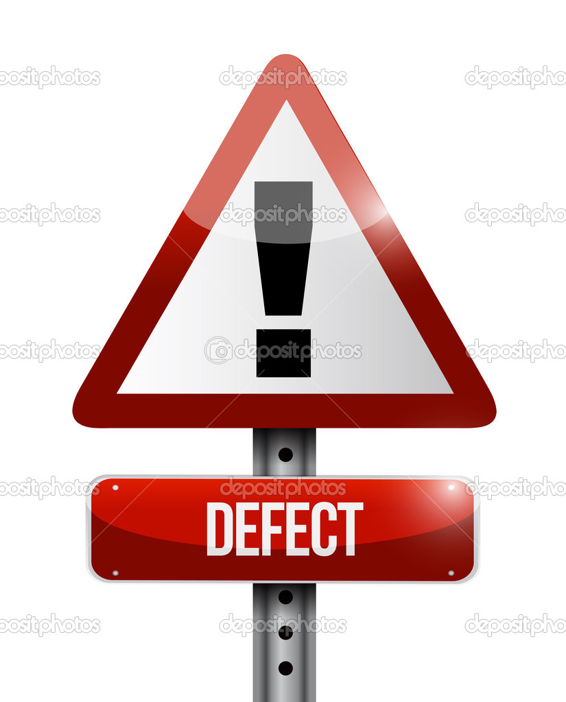 Defect warning road sign illustration design Stock Photo by ©alexmillos ...
