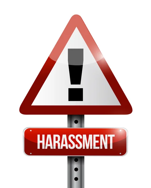 No Harassment Sign