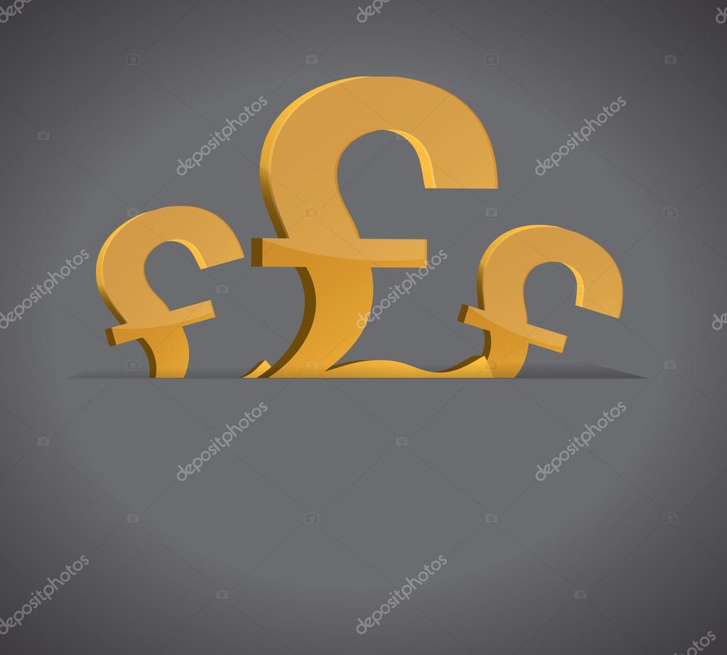 Pound symbols and pocket illustration design Stock Photo by ©alexmillos ...