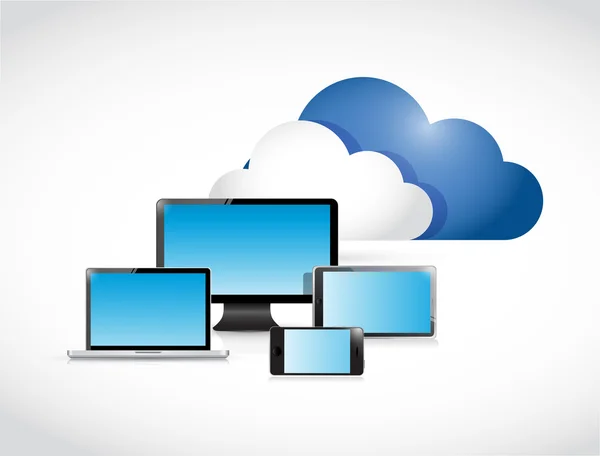 Cloud Computing Concept — Stock Vector © bagotaj #49225055