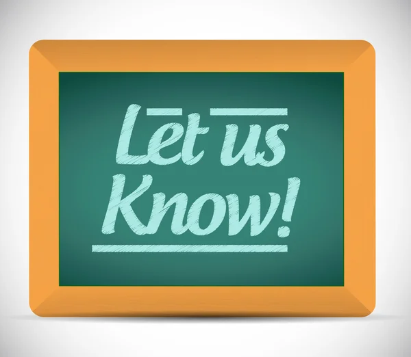 Let us know Stock Photos, Royalty Free Let us know Images | Depositphotos