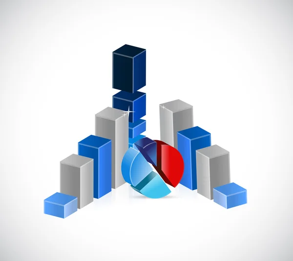 Business industrial up graph illustration Stock Photo by ©alexmillos ...