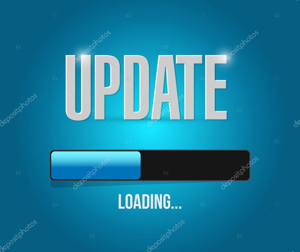 Updates loading concept illustration design Stock Photo by ©alexmillos ...