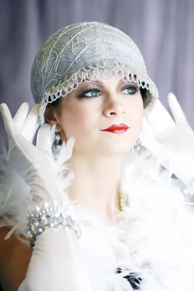 Retro flapper style — Stock Photo © lenanet #24717903