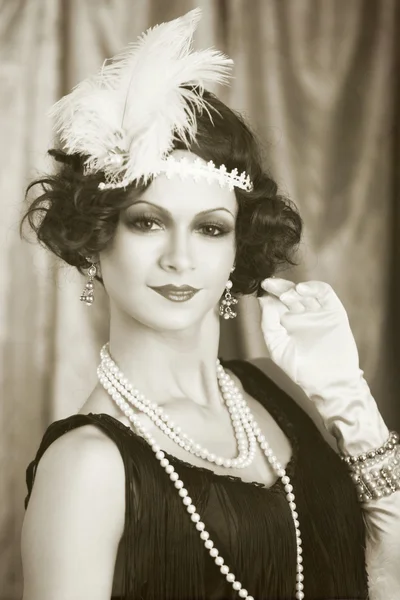 1920s Flapper Girl