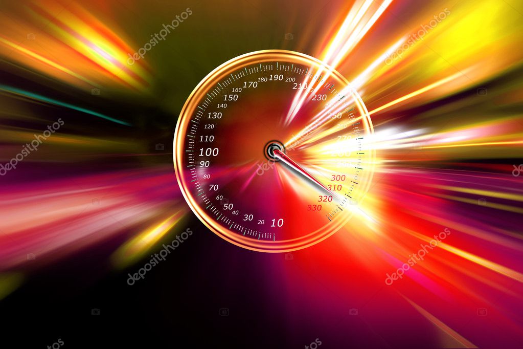 Excessive speed on the speedometer Stock Photo by ©Iscatel70 17165699