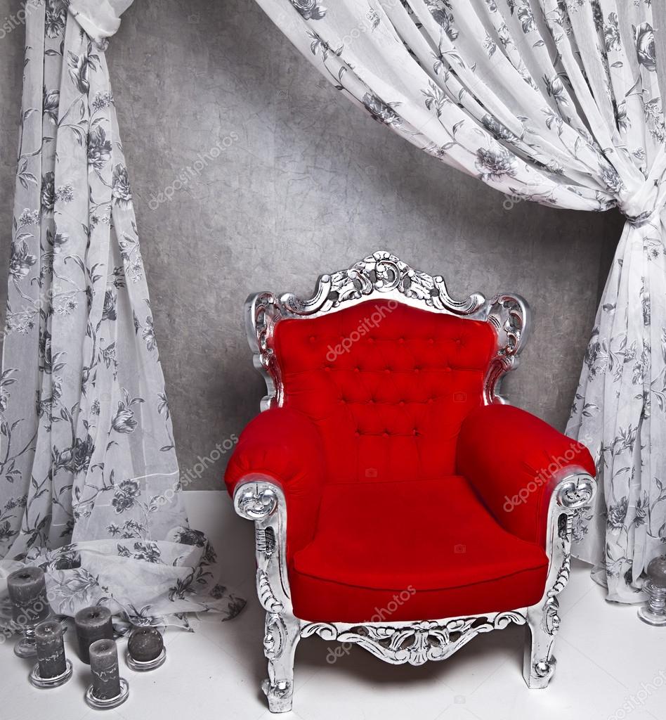 Big red chair — Stock Photo © mahoks #36320153