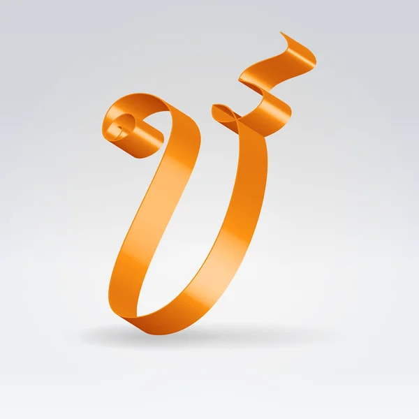 Silk ribbon letter abc Stock Vector Image by ©illuland #13679169