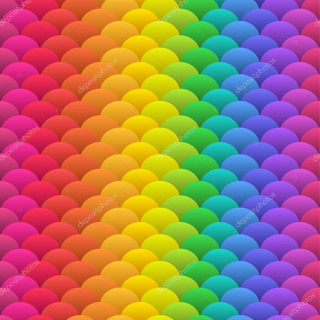 Rainbow blobs seamless background — Stock Photo © illuland #48099845