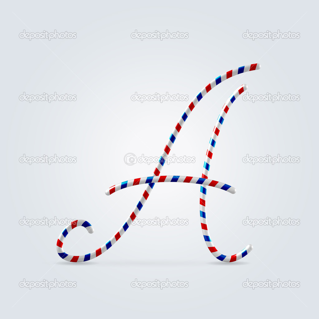 Letra A Vector de stock por ©illuland 48544229