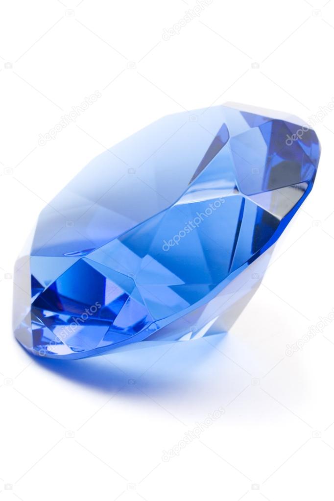 Blue Gemstone — Stock Photo © winterling #19118221