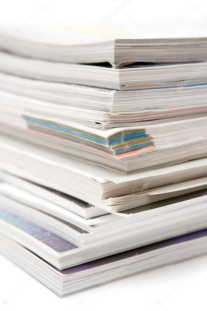 Stack of Magazines — Stock Photo © winterling #19411627
