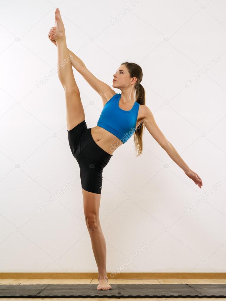 Standing splits — Stock Photo © sumners #51195405