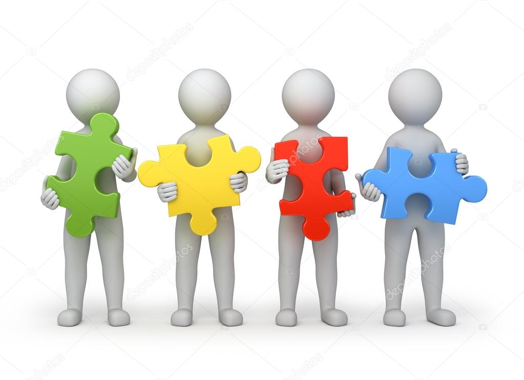 Teamwork — Stock Photo © lexaarts #35353339