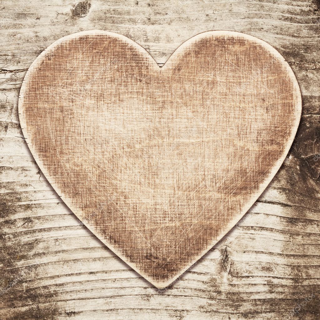 Wooden heart — Stock Photo © tuja66 #41085963