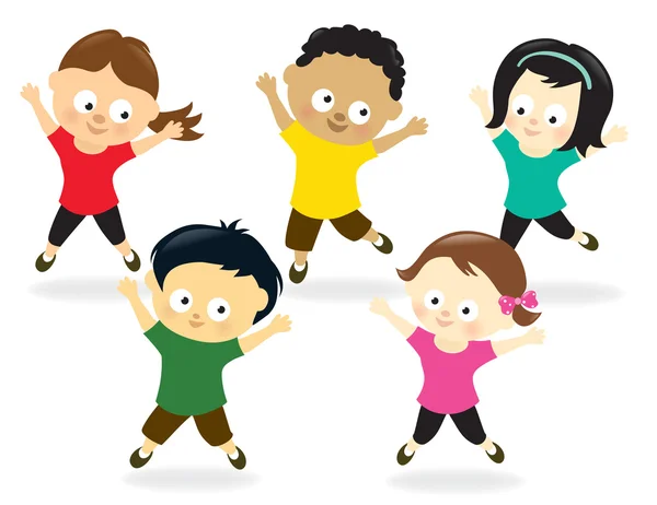 Jumping Jack Person Coloring Pages