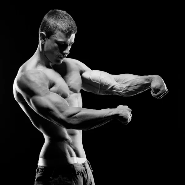Man muscles thinking Stock Photos, Royalty Free Man muscles thinking ...