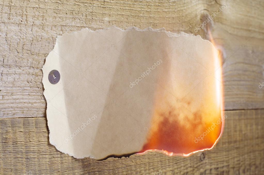 Burning paper Stock Photo by ©Sasajo 29237275