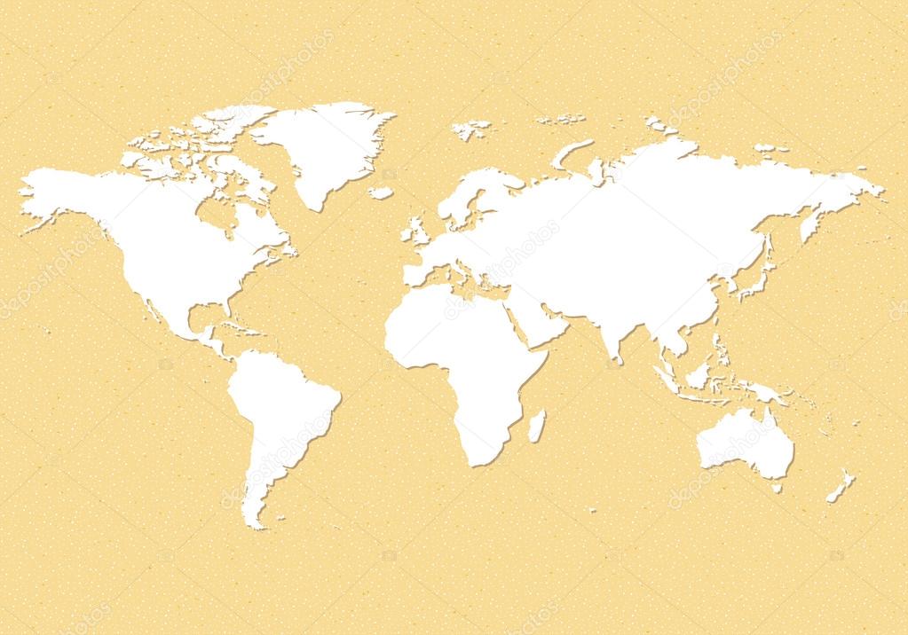 Earth map Stock Vector by ©Bastetamon 37750553