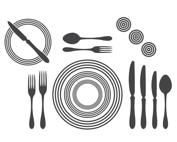 100,000 Table setting Vector Images | Depositphotos