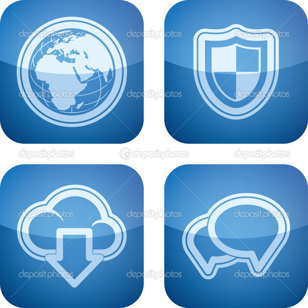 Internet Icons Stock Photo by ©Vectorminator 13192707