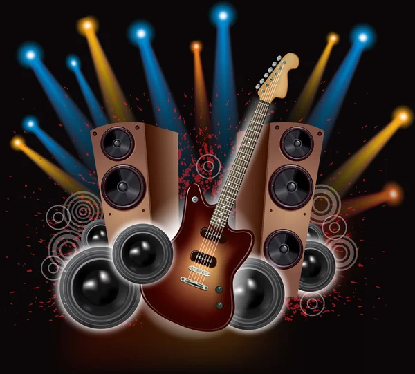 Musical instruments icons set — Stock Vector © pinkkoala #9254677