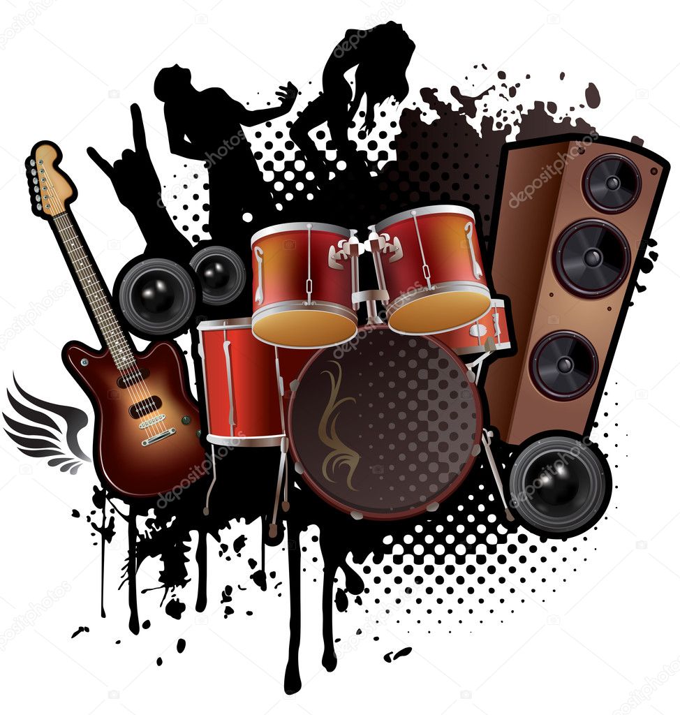Abstract Rock Music Wallpapers
