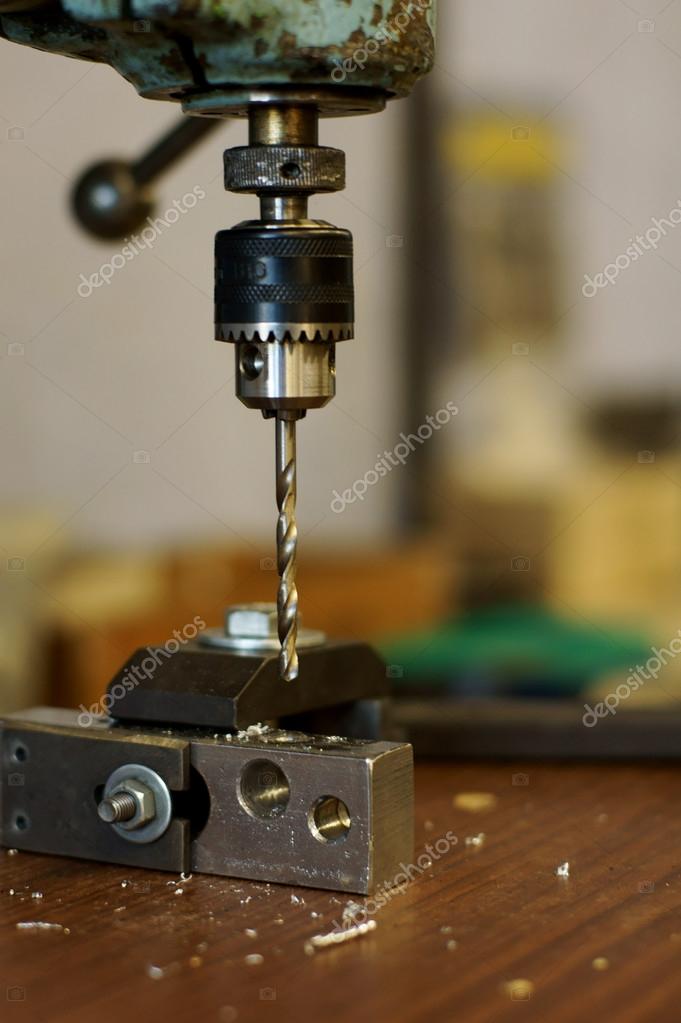 Old drill machine Stock Photo by ©Dmitry_Tsvetkov 24161799