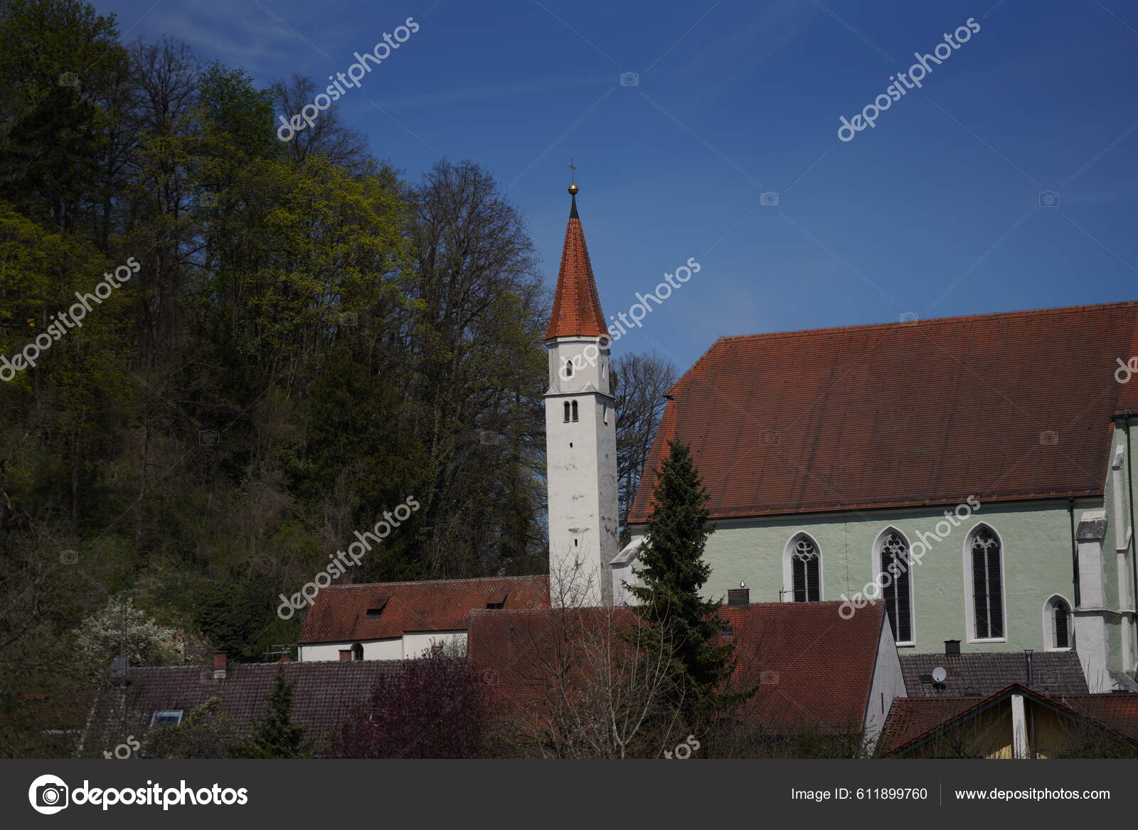 Scenic View Beautiful Medieval Architecture — Stock Photo © helfei ...
