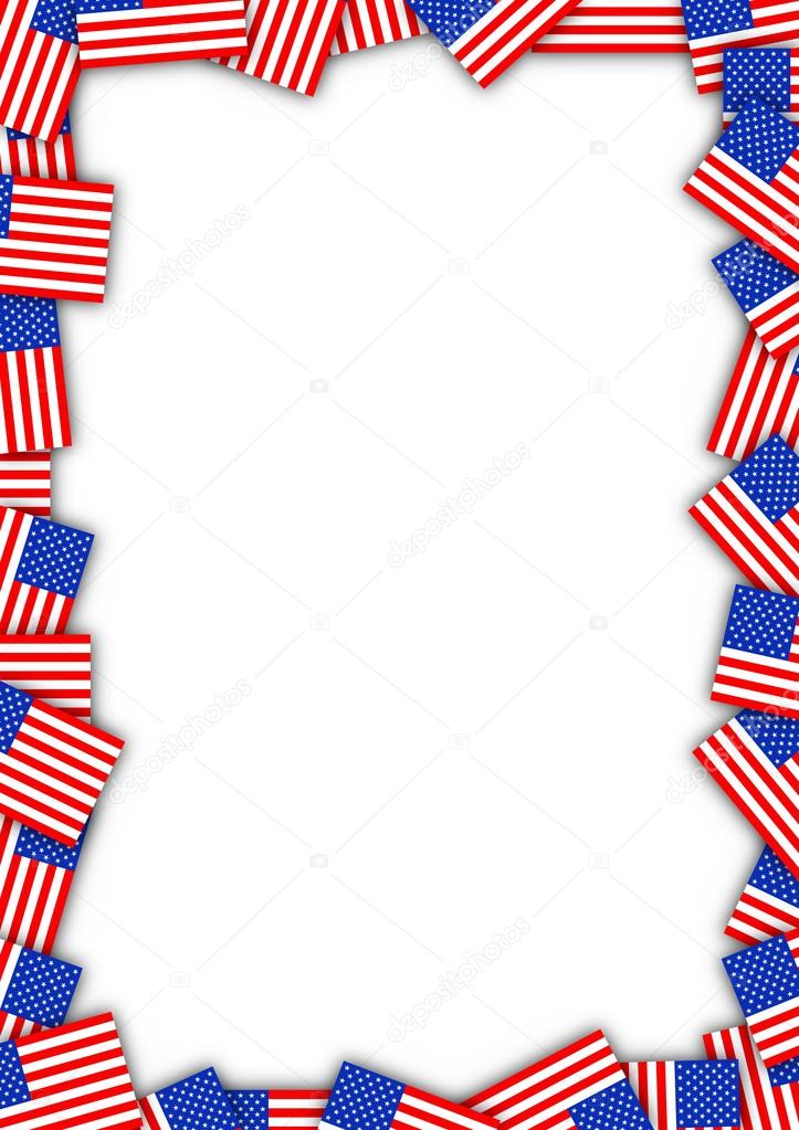 Cornice bandiera USA - Foto Stock: Foto, Immagini © darrenw 21595301 ...