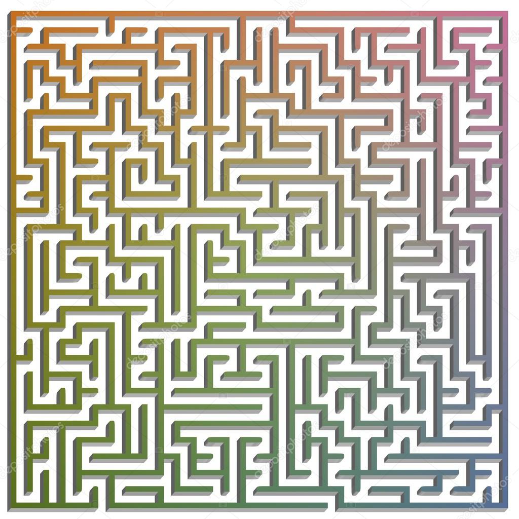 3D maze Stock Photo by ©darrenw 23562601