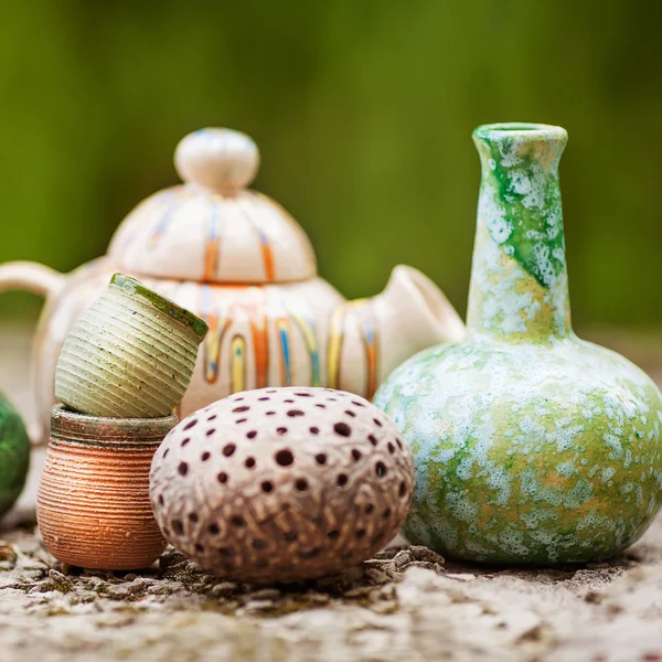 Colorful pottery — Stock Photo © osons163 #47594927