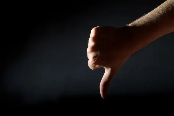 Thumbs down Stock Photos, Royalty Free Thumbs down Images | Depositphotos