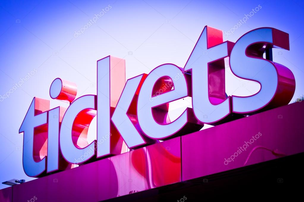 Tickets sign — Stock Photo © ncousla #29201477