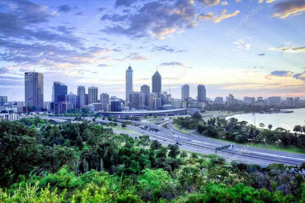Perth Skyline — Stock Photo © ncousla #29280903