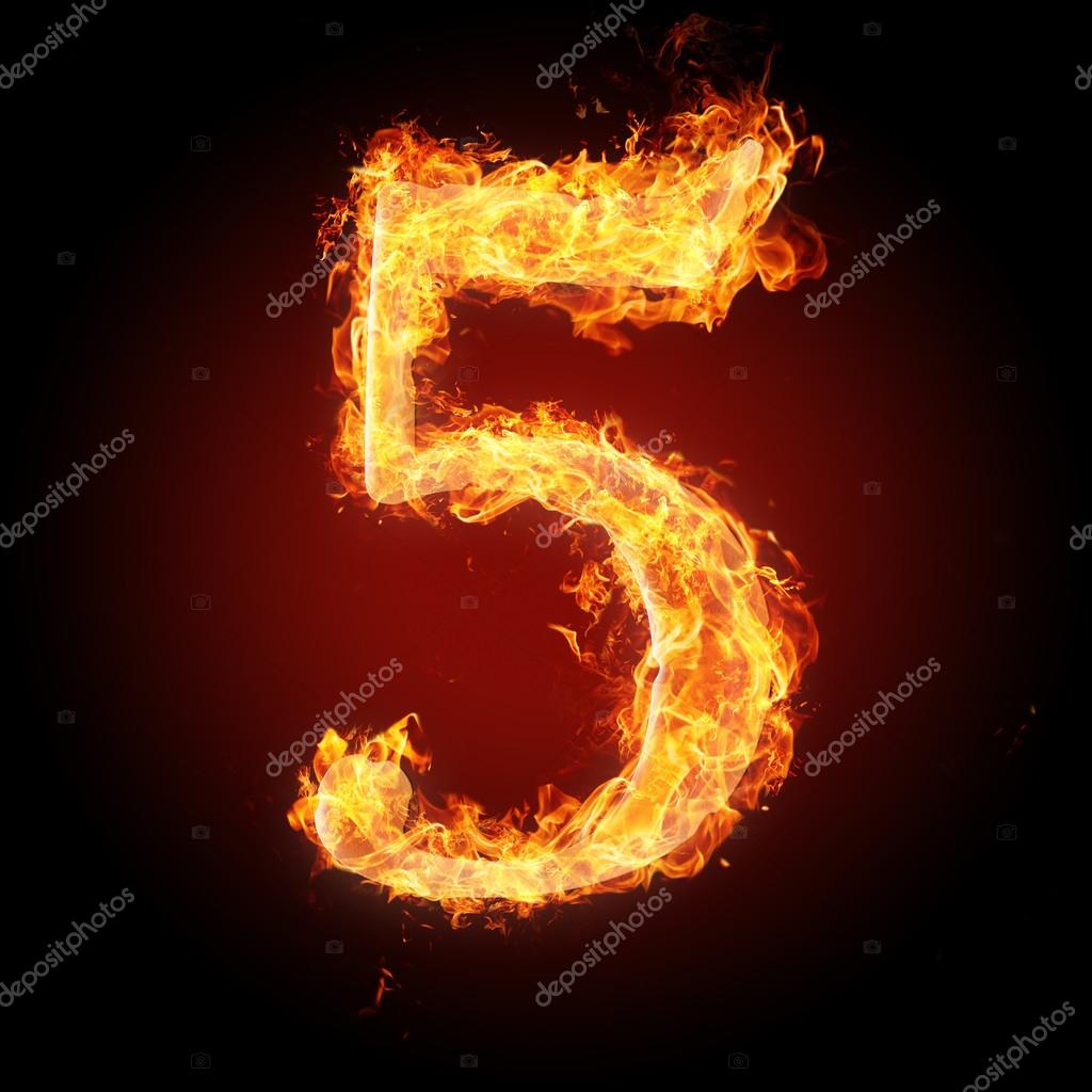 Fuentes, números y símbolos en llamas para diferentes propósitos 2022