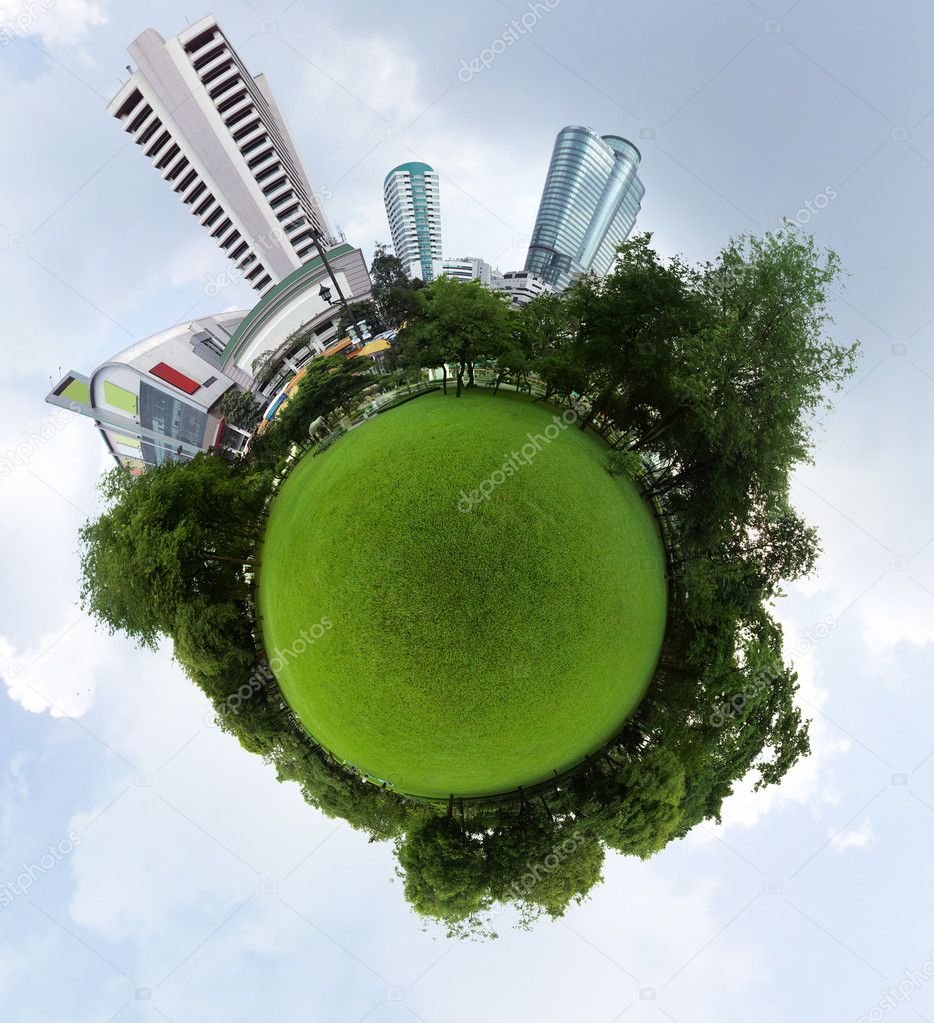 Green planet Stock Photo by ©mihtiander 16277875