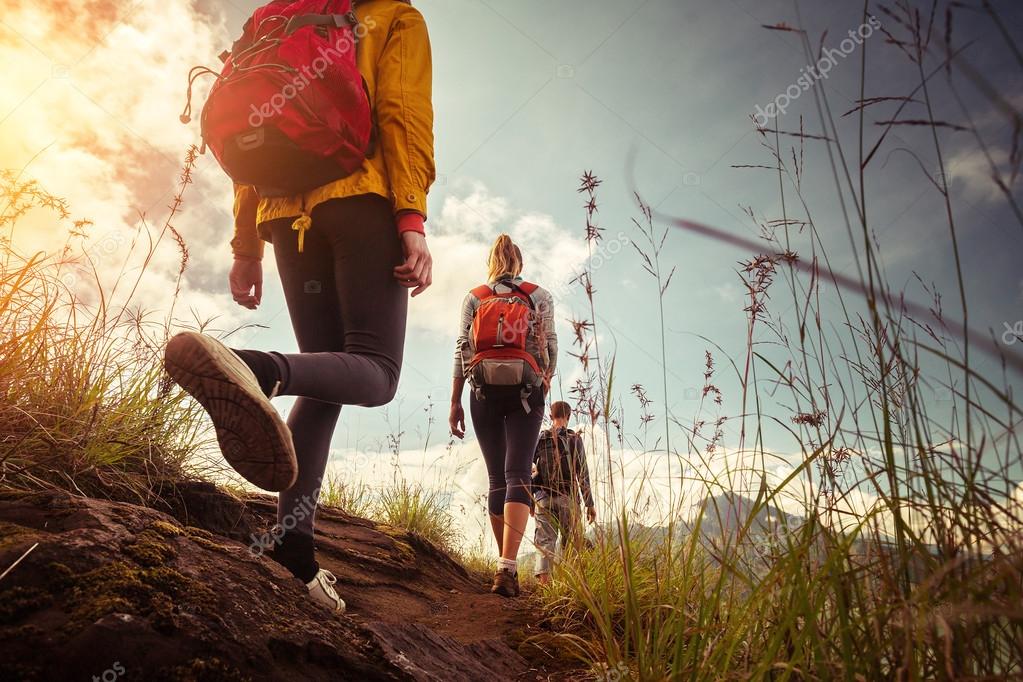 Hikers — Stock Photo © mihtiander #50241535