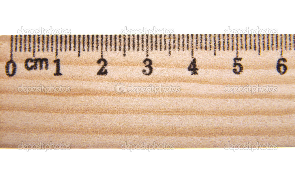 Wooden ruler — Stock Photo © valzan #35807625