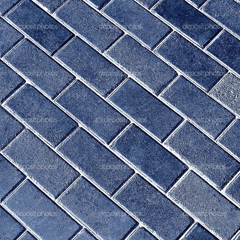 Blue tiles give a harmonic pattern at the ground Stock Photo by ©ALesik ...