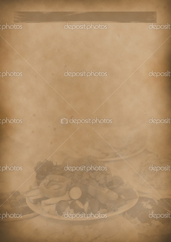 Old Tea Menu background Vintage paper for any design — Stock Photo ...