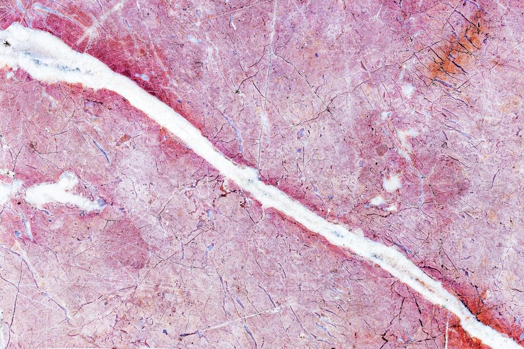 Natural old cracked pink marble rock pattern — Stock Photo © ALesik ...
