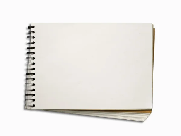 Blank white paper notebook Stock Photo by ©nuttakit 4237756