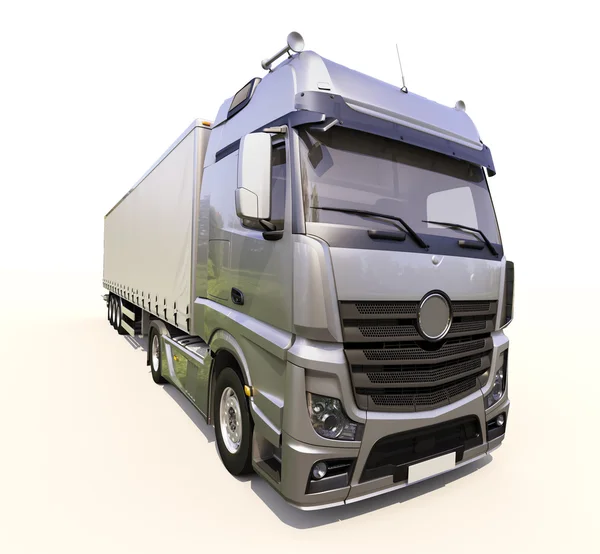 Semi-trailer truck — Stock Photo © Supertrooper #29852185