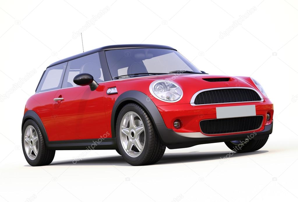 Modern compact car — Stock Photo © Supertrooper #37002115